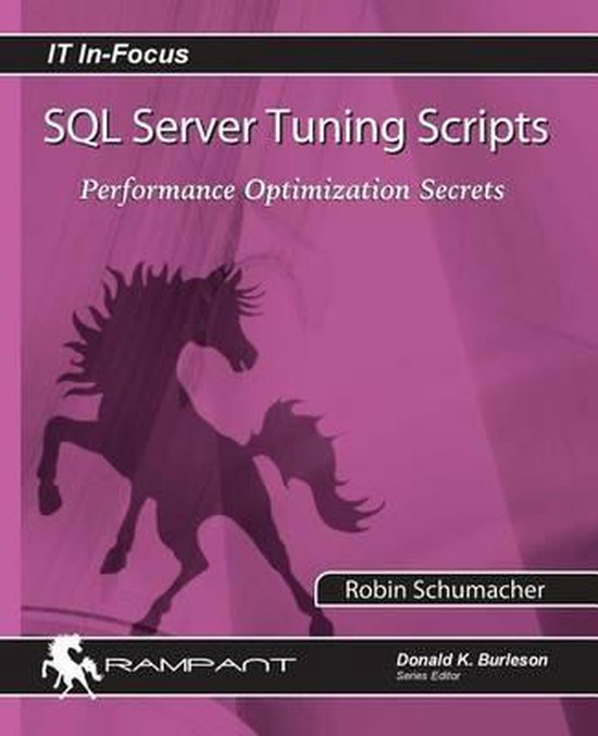 IT In-Focus- SQL Server Tuning Scripts | 9780991638673 | Robin Schumacher | Boeken | bol