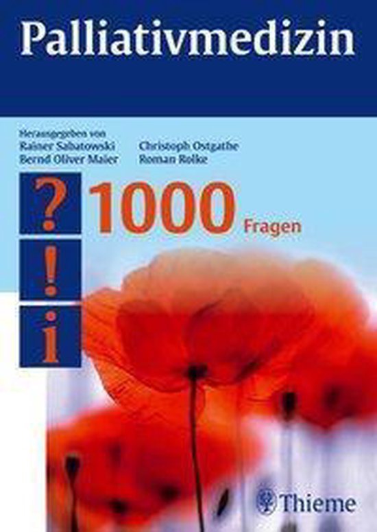 Palliativmedizin - 1000 Fragen (ebook), Bernd Alt-Epping ...
