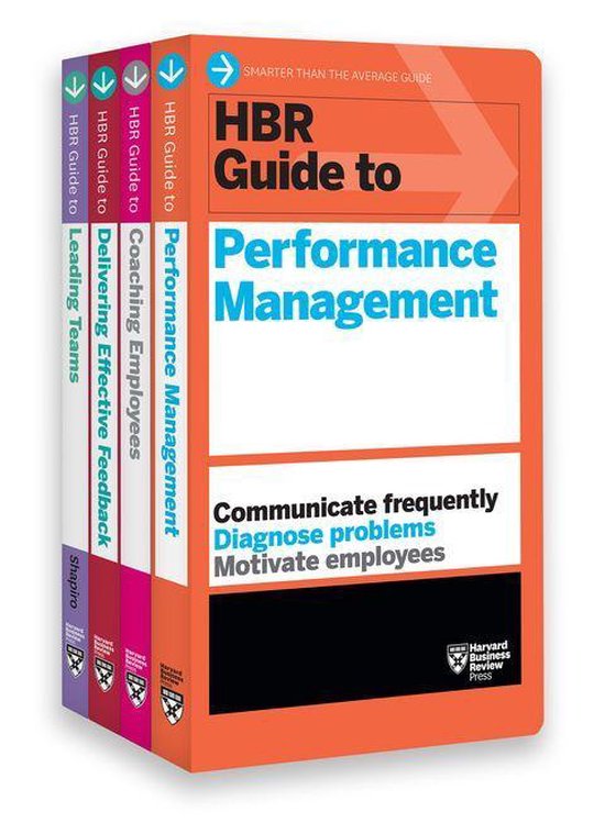HBR Guide - HBR Guides to Performance Management Collection (4 Books) (HBR Guide... | bol