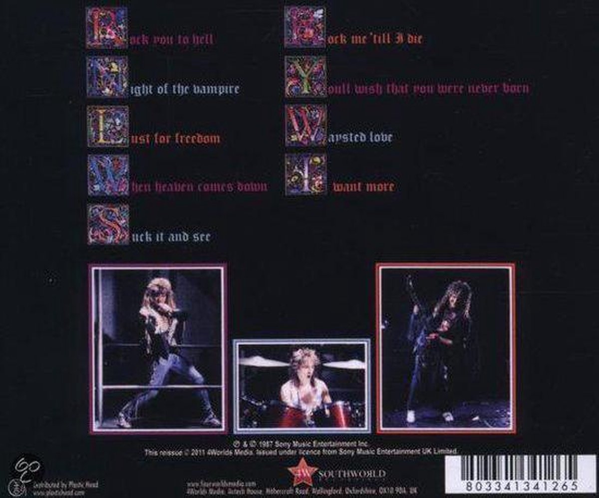 Rock You In Hell, Killwhitneydead | CD (album) | Muziek | bol.com