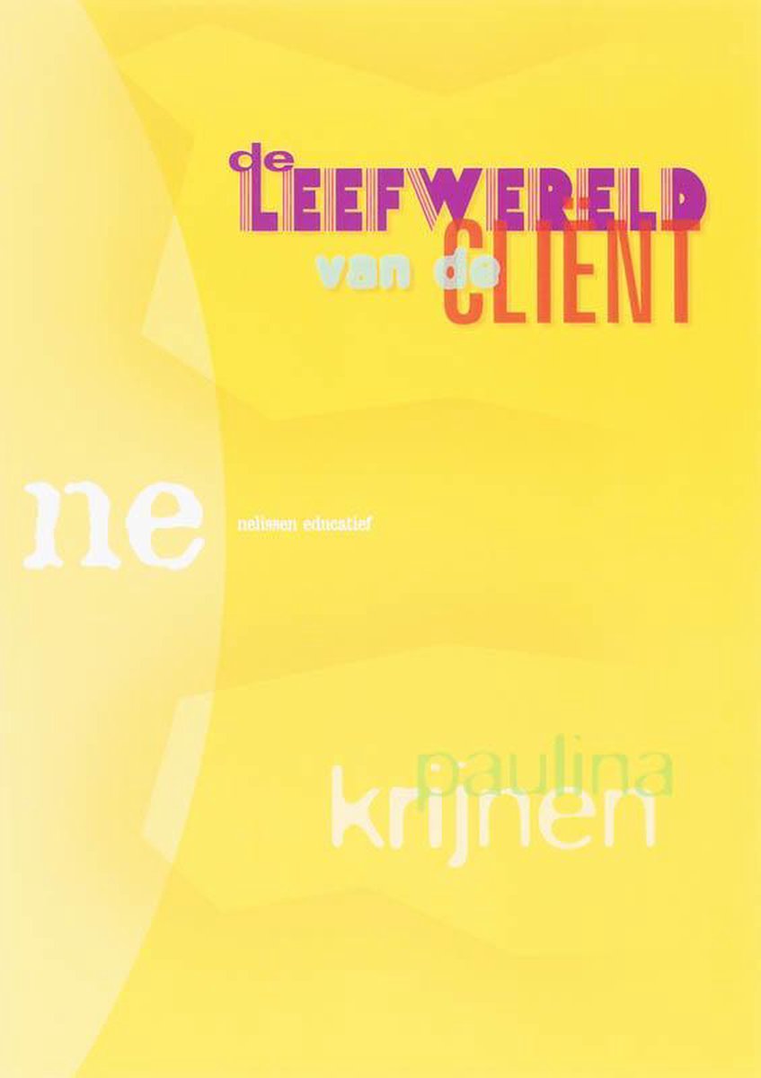 De leefwereld van de client | 9789024426218 | P. Krijnen | Boeken | bol.com