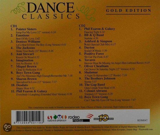 Dance Classics Gold Edition, Various | CD (album) | Muziek | bol