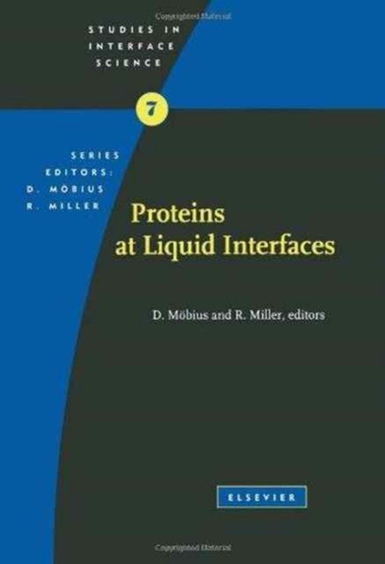 Proteins at Liquid Interfaces | 9780444829443 | Mobius | Boeken | bol.com