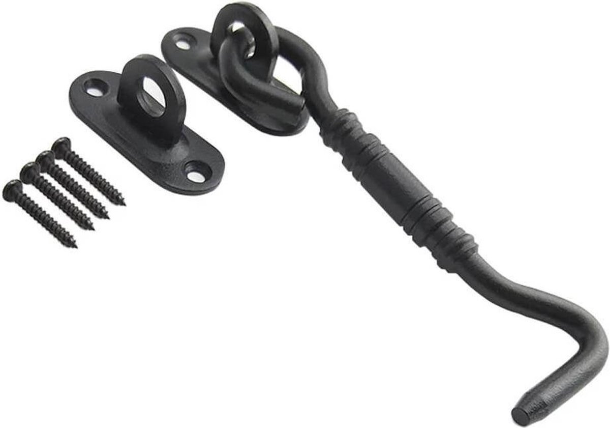 Barnwoodweb Deurhaak - 15CM - zwart | bol.com