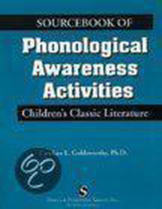 Sourcebook Of Phonological Awareness Activities | 9781565937970 ...