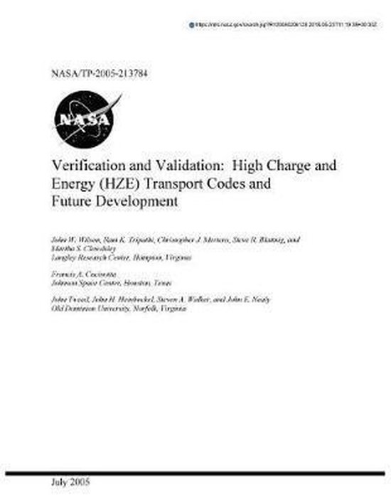 Verification and Validation, National Aeronautics And Space Adm Nasa ...