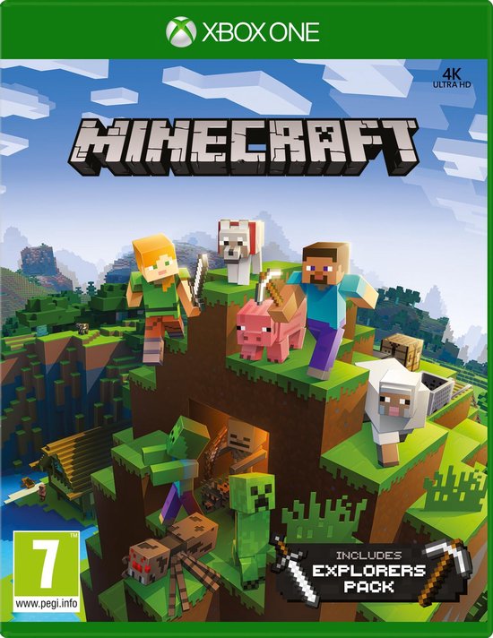 Microsoft Minecraft Explorers pack, Xbox One Standard+Add-on Duits ...