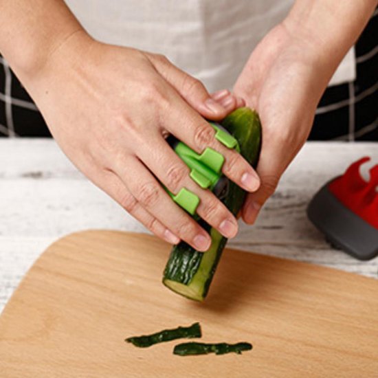 Groente dunschiller - vinger mesje | bol.com