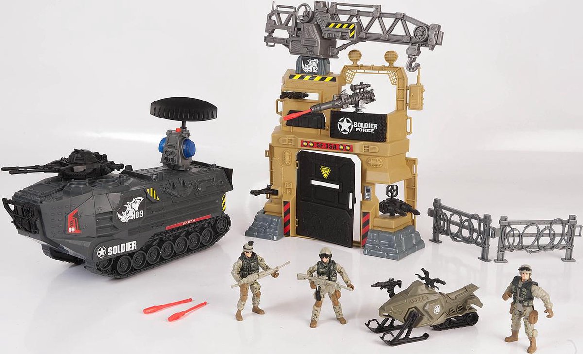 Warthog Camp speelset Soldier Force VIII | bol.com