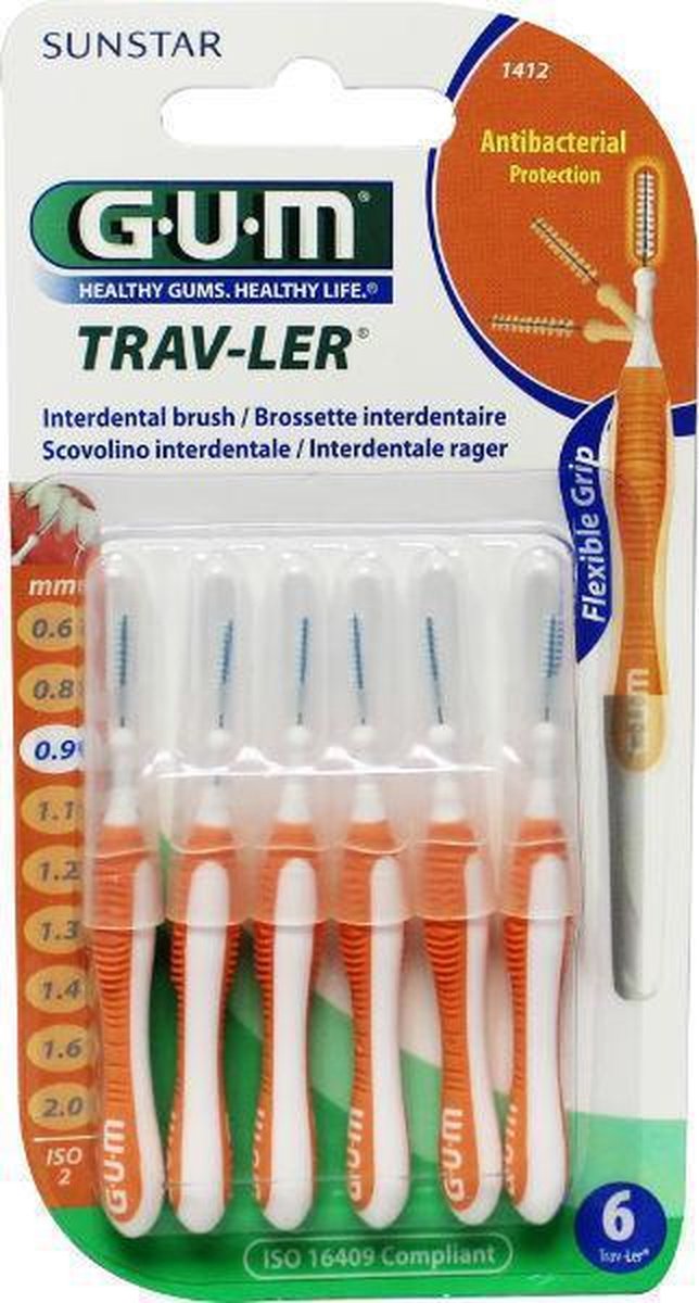 bol.com | GUM RAGERS TRAV-LER ORANJE 0.9MM 1412
