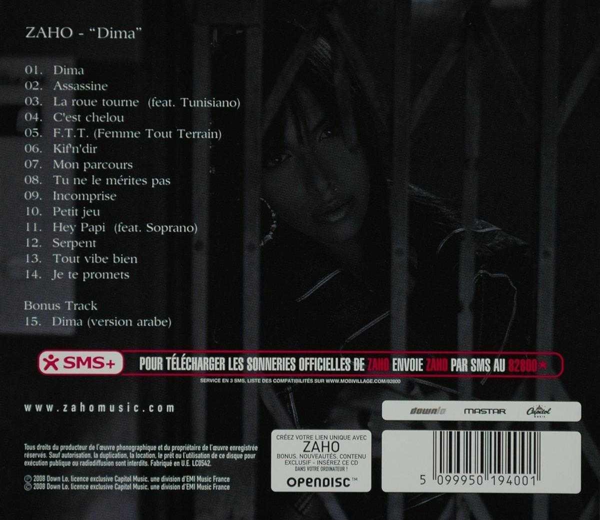 Dima, Zaho | CD (album) | Muziek | bol