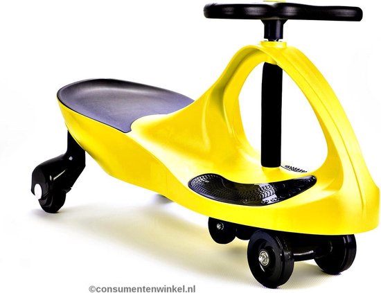 TWIST CAR loopfiets Balans Fiets PO-6161 - 6 wielen - geel | bol.com