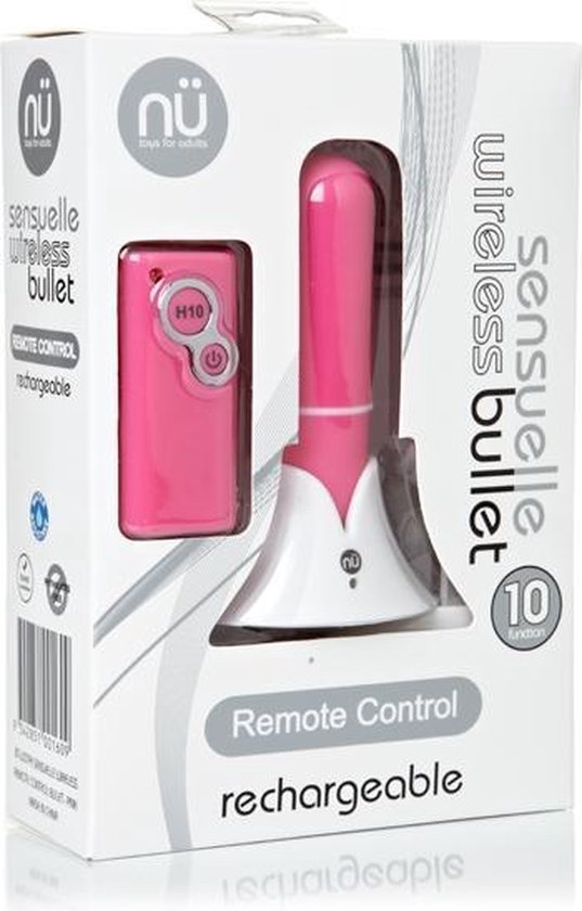 NU - Sensuelle Remote Control Wireless Bullet Roze - Vibrator | bol.com