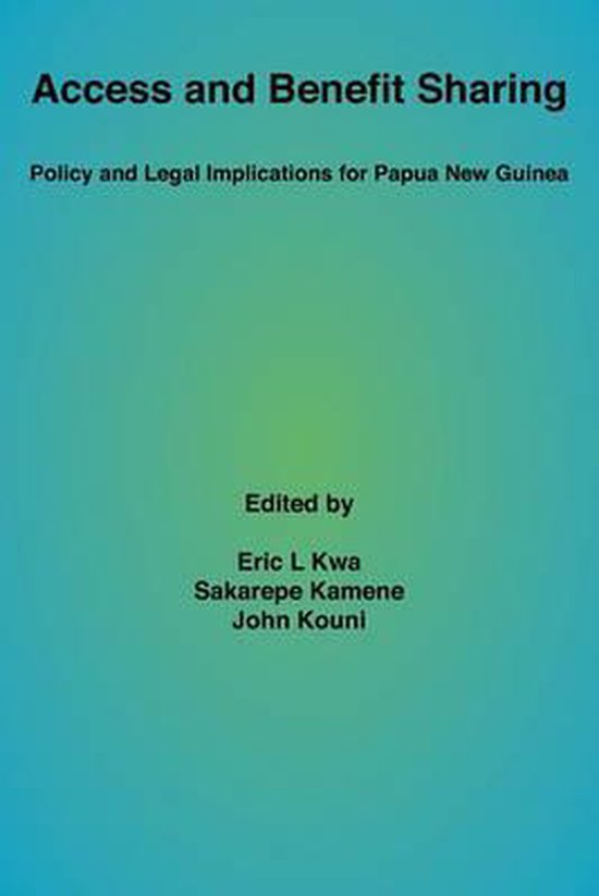 Access and Benefit Sharing | 9789980848970 | Boeken | bol.com