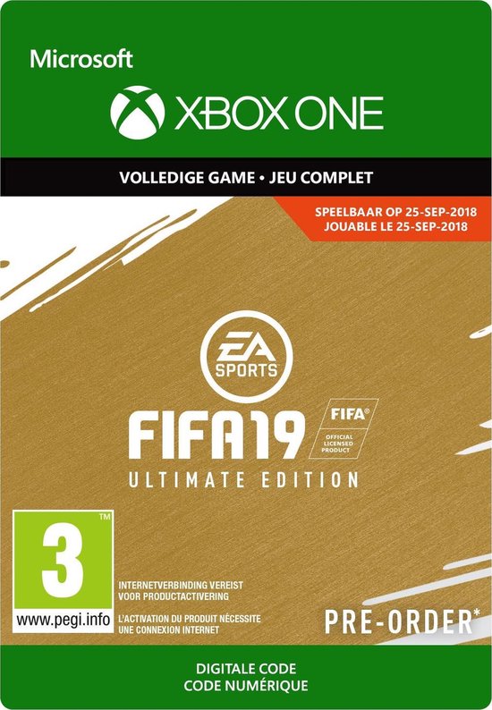 FIFA 19: Ultimate Edition - Xbox One | Games | bol.com