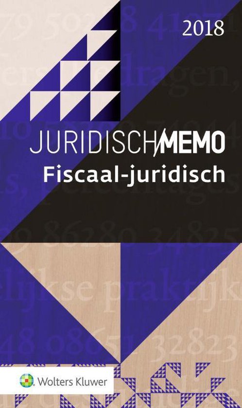 Juridisch Memo 2018 | 9789013150827 | Wolters Kluwer Nederland B.V ...