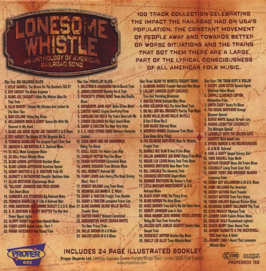 Lonesome Whistle, various artists | CD (album) | Muziek | bol