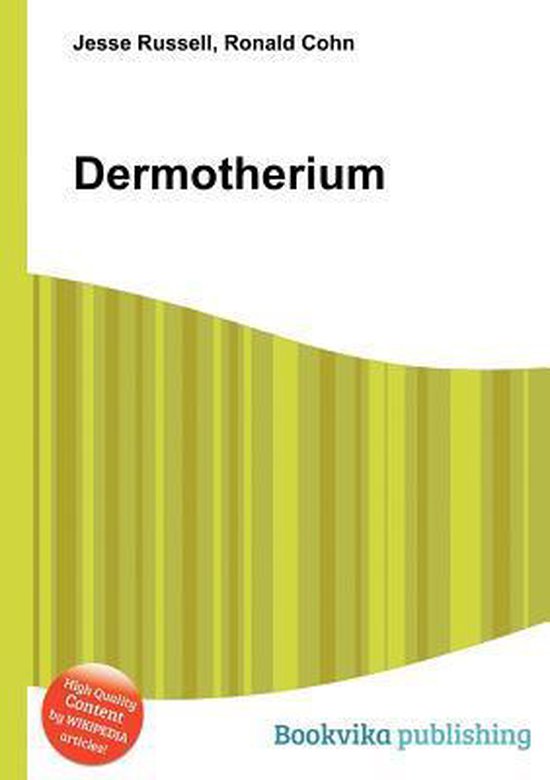 Dermotherium, Jesse Russell | 9785510527384 | Boeken | bol.com