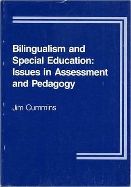 Bilingualism and Special Education, Jim Cummins | 9780905028132 ...