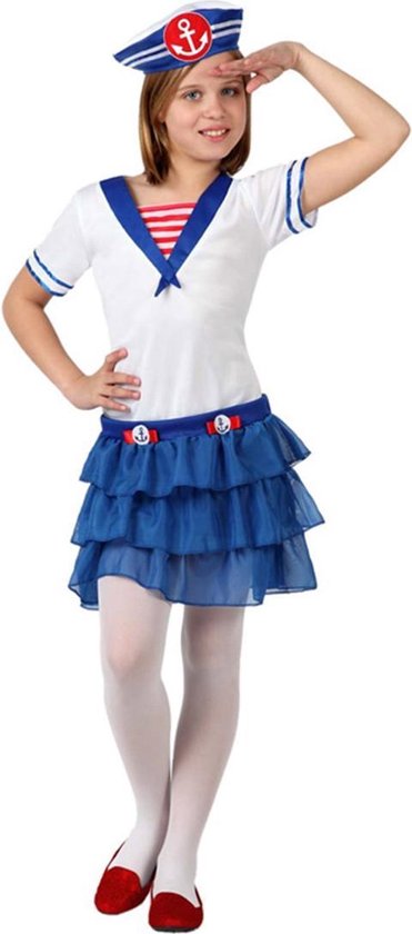 Matrozen kostuum voor meisjes - Verkleedkleding - 134-146 | bol.com