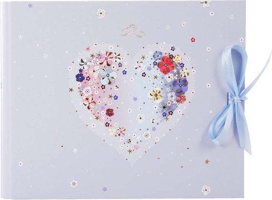 GOLDBUCH GOL-47164 TURNOWSKY trouwalbum HEARTS OF FLOWERS of als ...