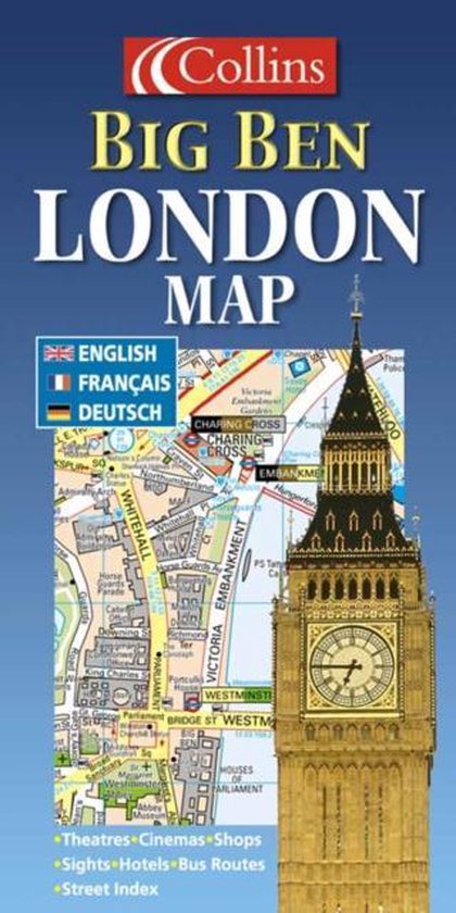 London Big Ben Map | 9780004488127 | Boeken | bol.com