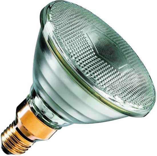 Reflectorlamp PAR38 flood 60W grote fitting E27 | bol.com