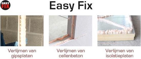 Rectavit - Montagelijm Easy Fix EF 17 NBS - Gebruiksklaar - Sneldrogend ...