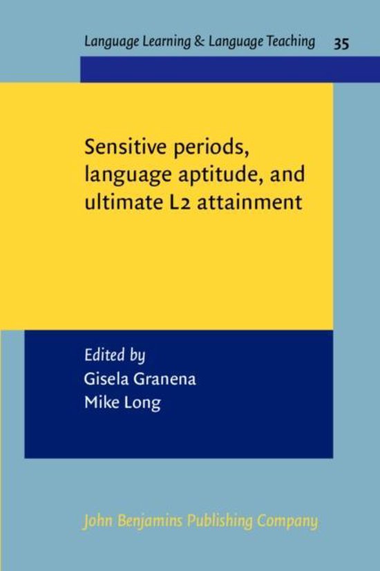 Sensitive periods, language aptitude, and ultimate L2 attainment ...