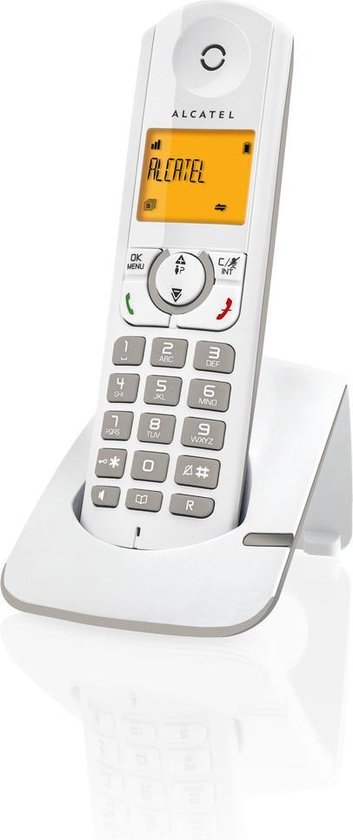 Alcatel F330 GRY - DECT telefoon - Grijs | bol.com