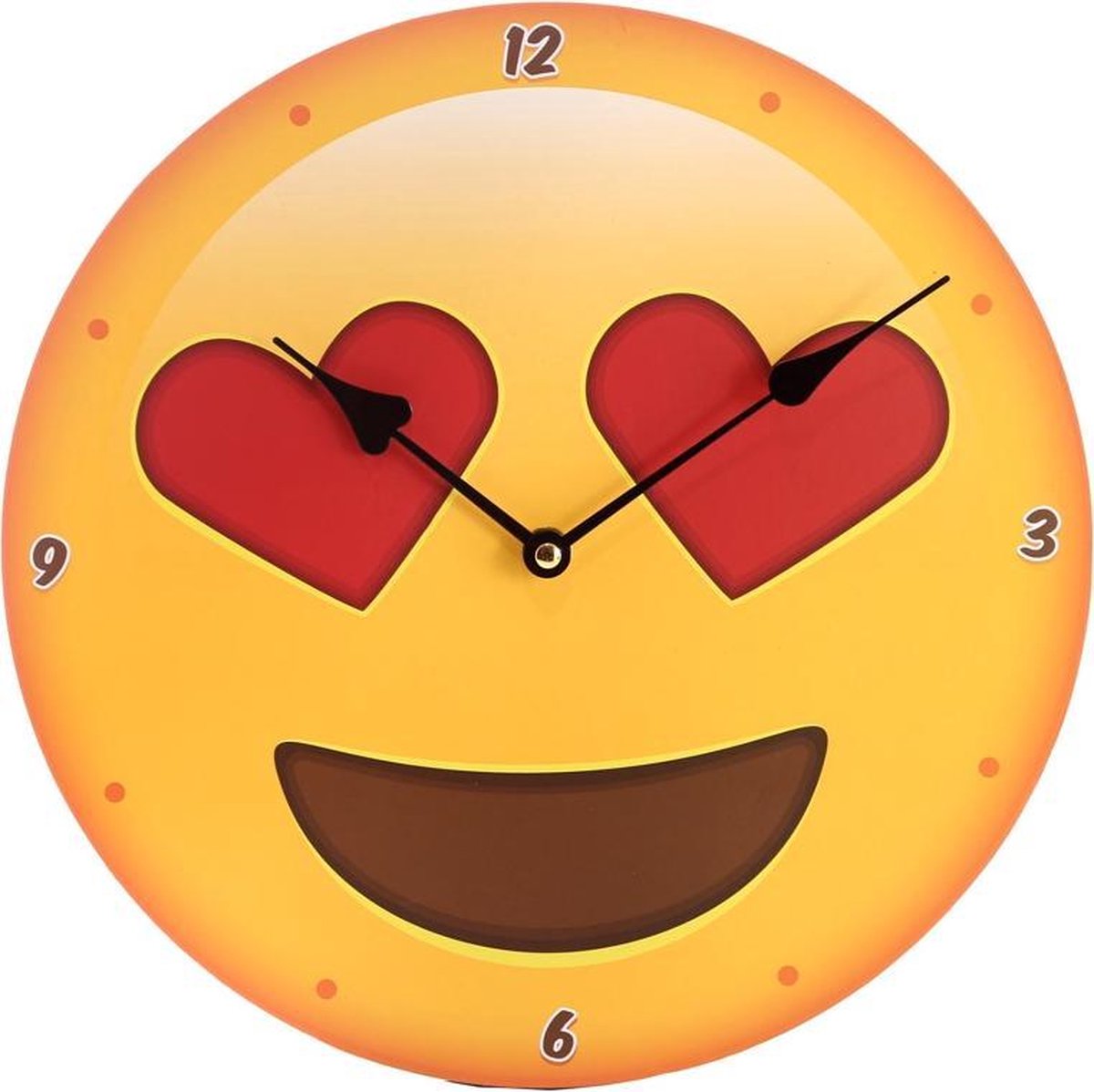 Emoji - Emoticon - Smiley - Klok - Love | bol.com
