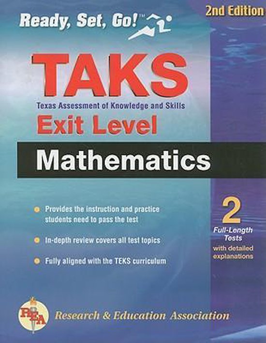 Texas TAKS Exit-Level Mathematics | 9780738604442 | Research And ...