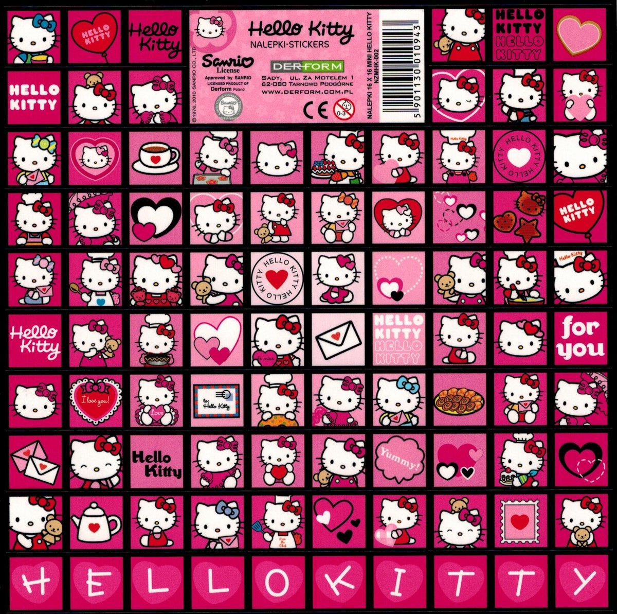 Kids-n-fun | Kleurplaat Hello Kitty Hello Kitty