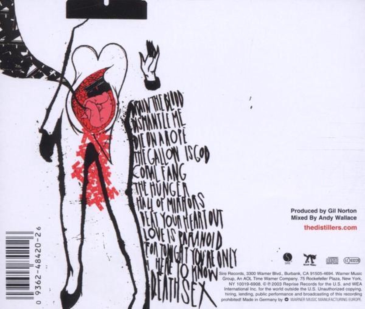 Coral Fang (Blood Artwork), The Distillers | CD (album) | Muziek | bol.com