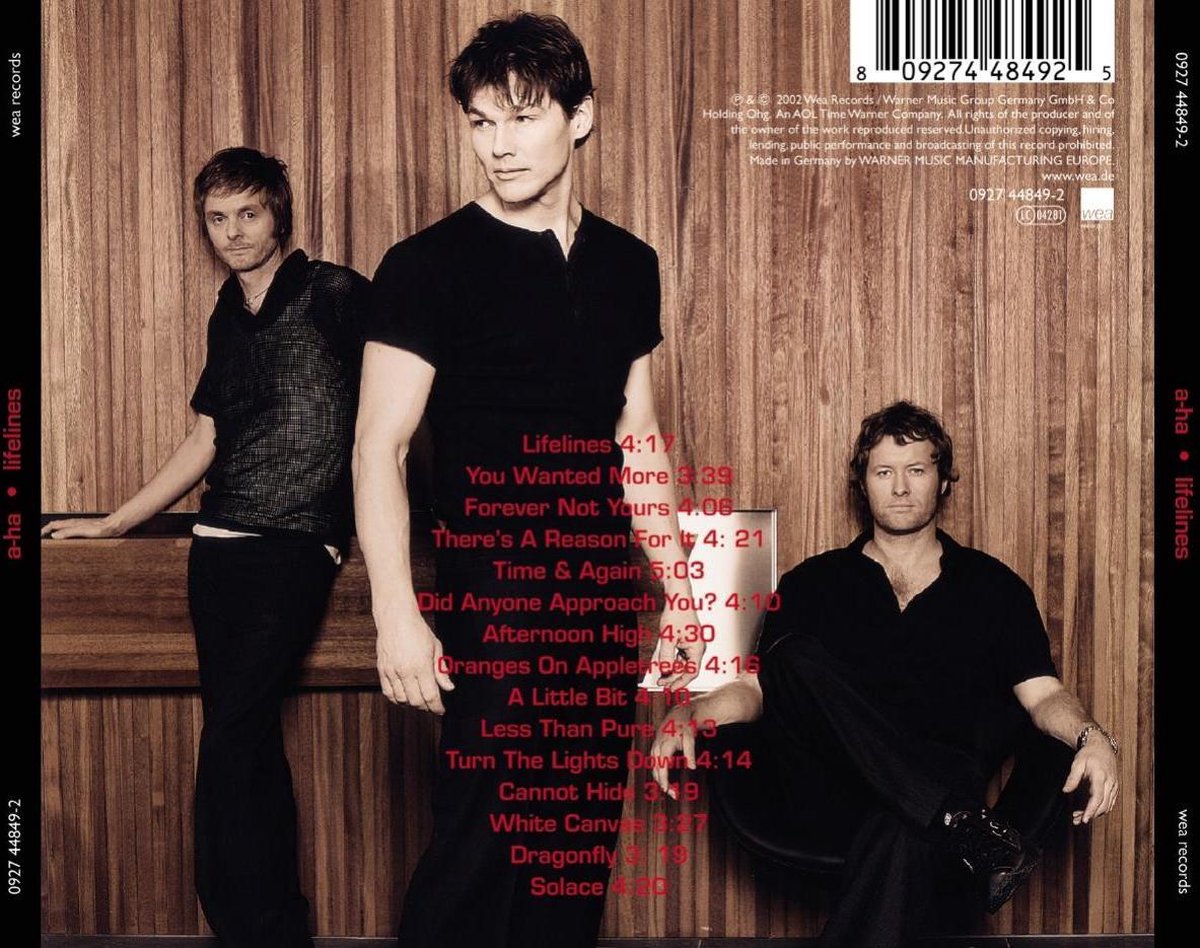 Lifelines, A-Ha | CD (album) | Muziek | bol.com