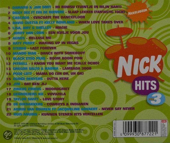 Various Artists - Nick Hits 3, various artists | CD (album) | Muziek ...
