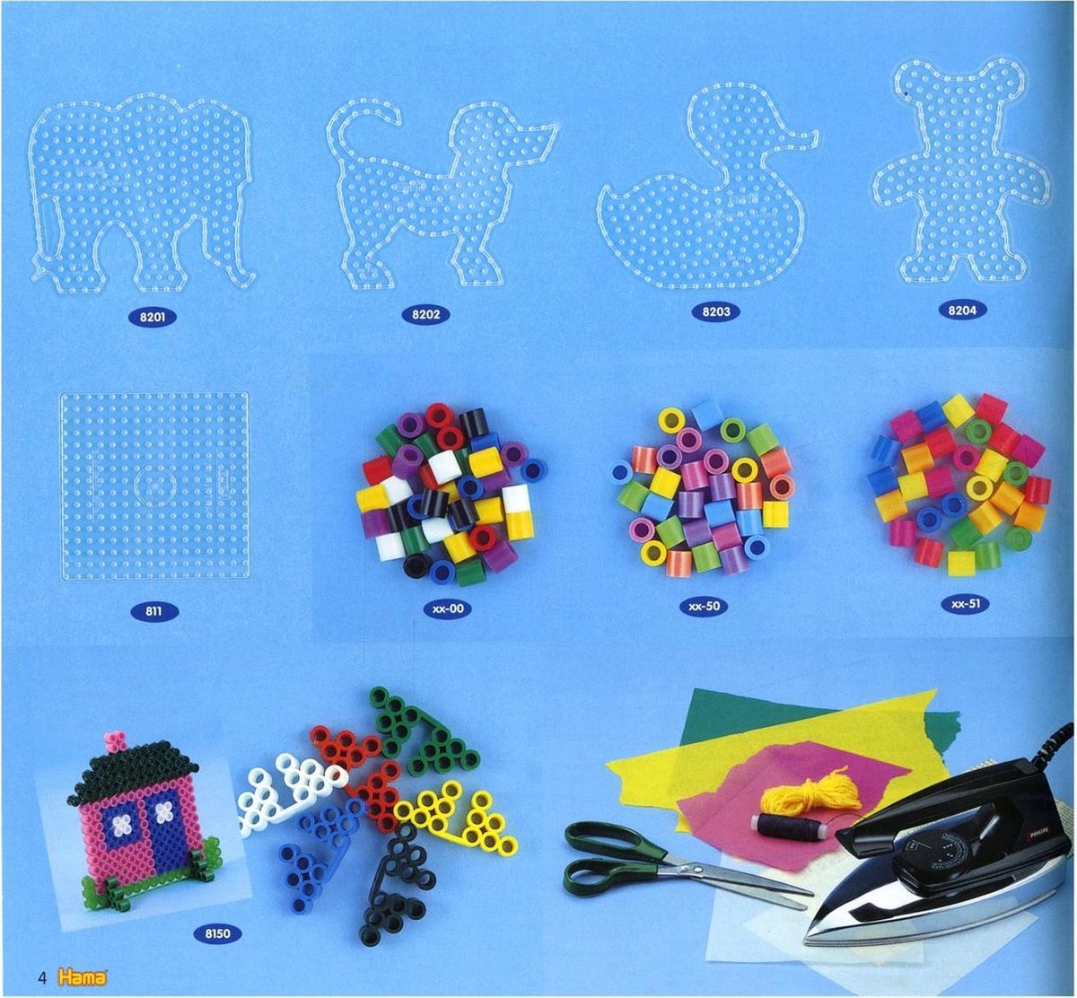 Hama Maxi grote strijkparels inspiratieboekje nr. 9 | bol.com