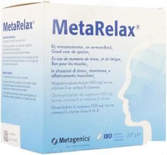 MetaRelax (180 tabletten) - | bol.com