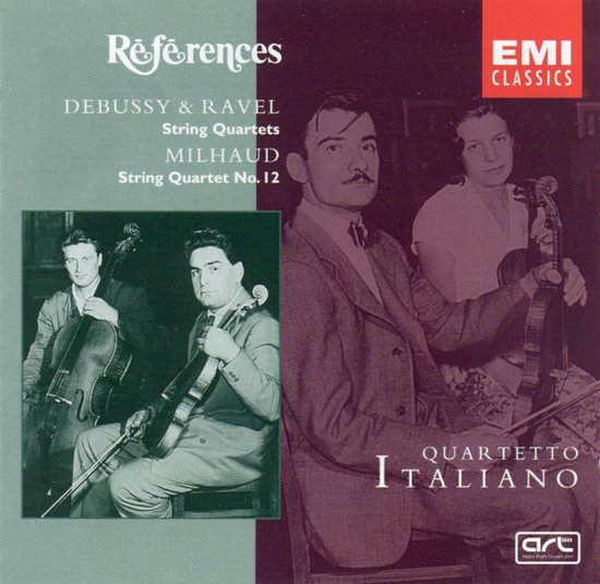 Debussy, Ravel, Milhaud: String Quartets /Quartetto Italiano, Quartetto Italiano | CD... | bol.com