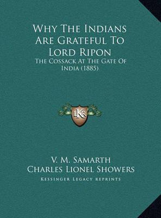 Why the Indians Are Grateful to Lord Ripon Why the Indians Are Grateful ...