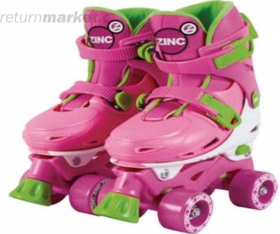 Zinc Quad Skates Retro rolschaatsen roos | bol.com