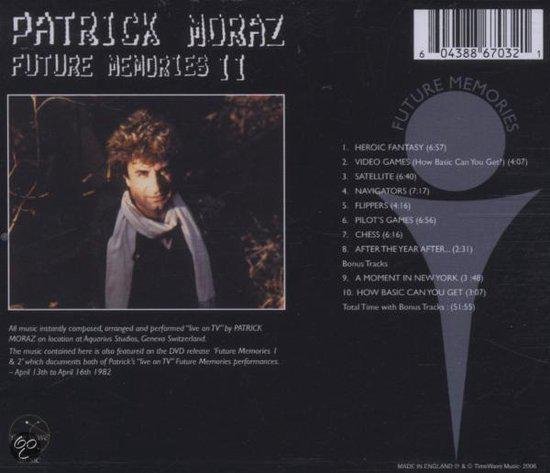 Future Memories 2, Patrick Moraz | CD (album) | Muziek | bol