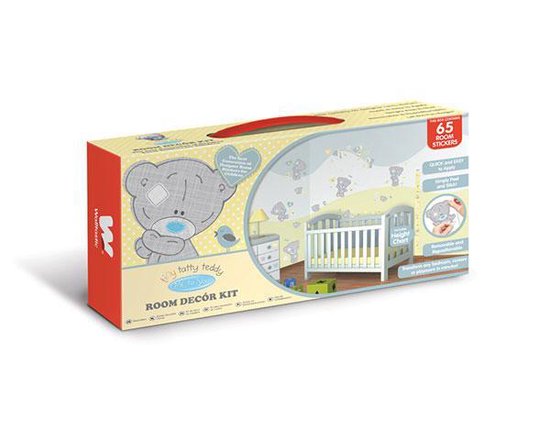 Muurstickers Tatty Teddy - Walltastic - 65 stickers | bol.com