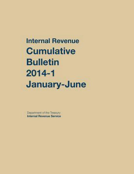Internal Revenue Service Cumulative Bulletin | 9781598888836 | Boeken ...