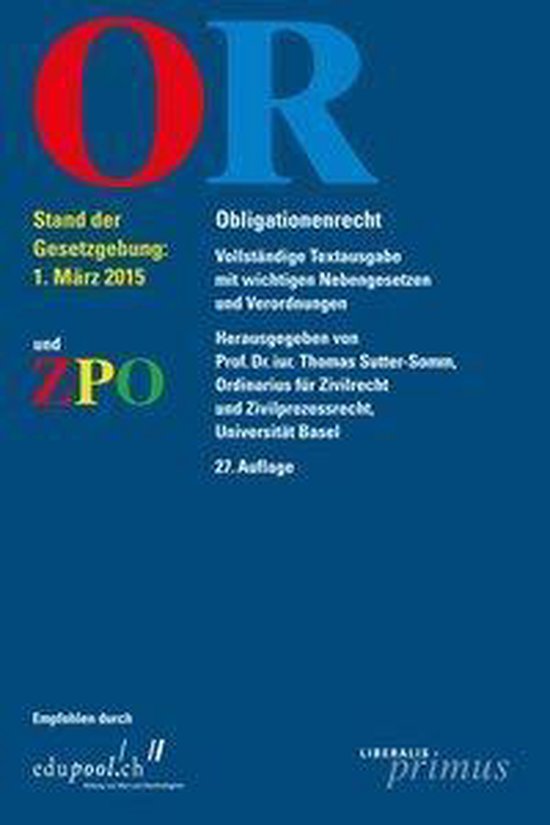 OR (ebook) | 9783906186115 | Boeken | bol.com