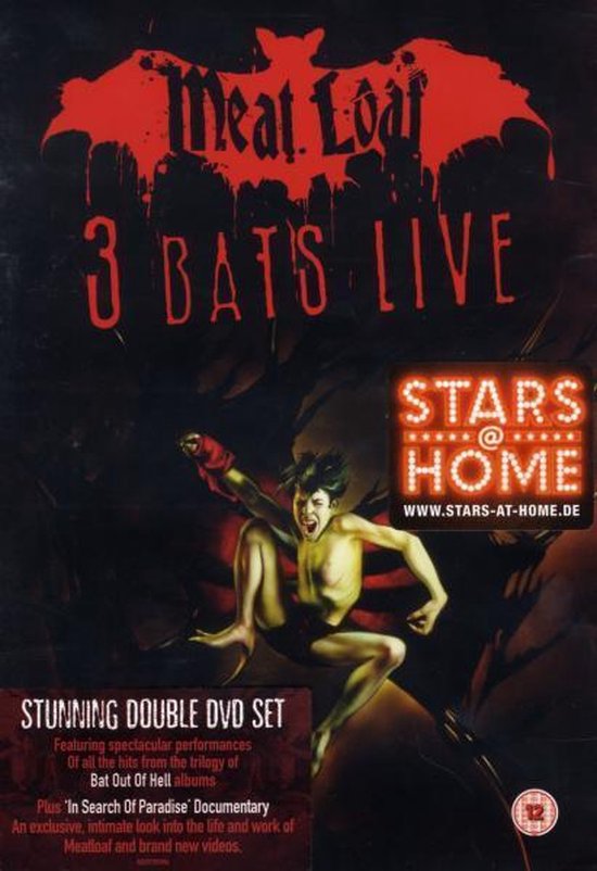 Meat Loaf - 3 Bats Live (Amaray) (Dvd) | Dvd's | bol.com