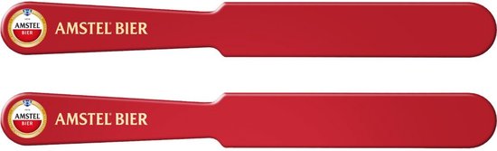 Amstel Bier Afschuimer Spatel met Logo 2 Stuks! | bol