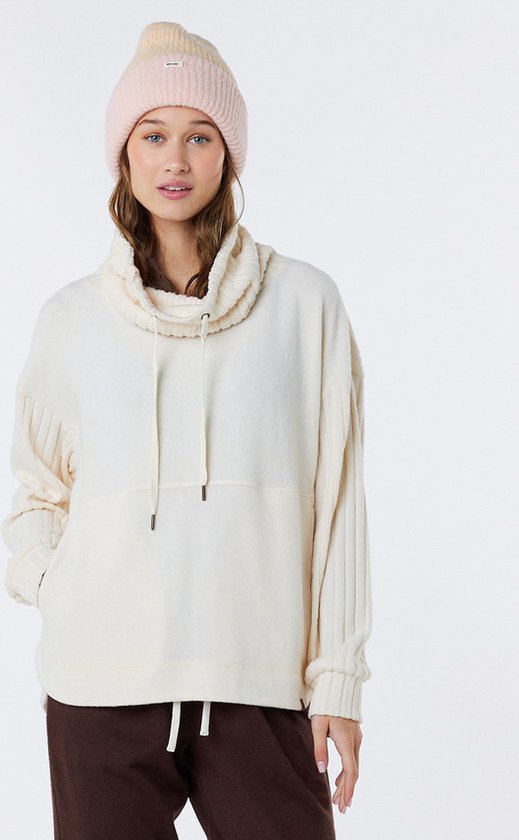 Rip Curl Cosy Roll Neck Ii - Ecru Marle | bol