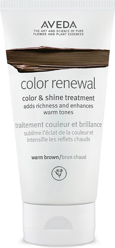 Aveda Color Renewal Color & Shine Treatment Warm Brunette 150 ml | bol