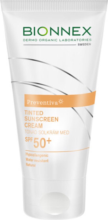 3x Bionnex Preventiva Getinte Zonnebrandcreme SPF 50+ 50 ml | bol